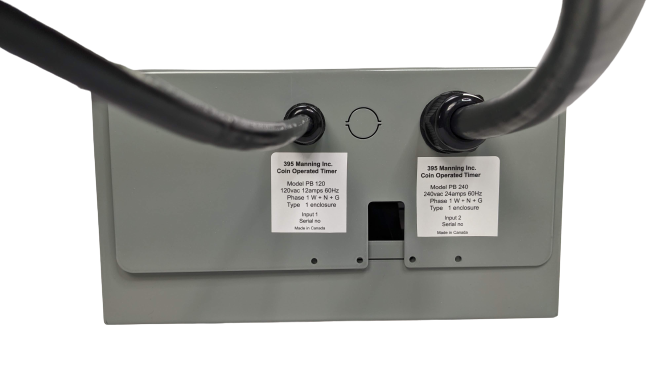 Home Dual Washer and Dryer Pay Box Timer